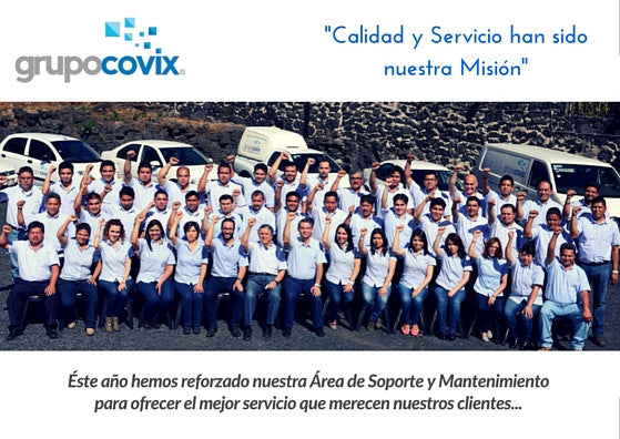 Calidad y Servicio han sido nuestra Misión. | Grupo Covix